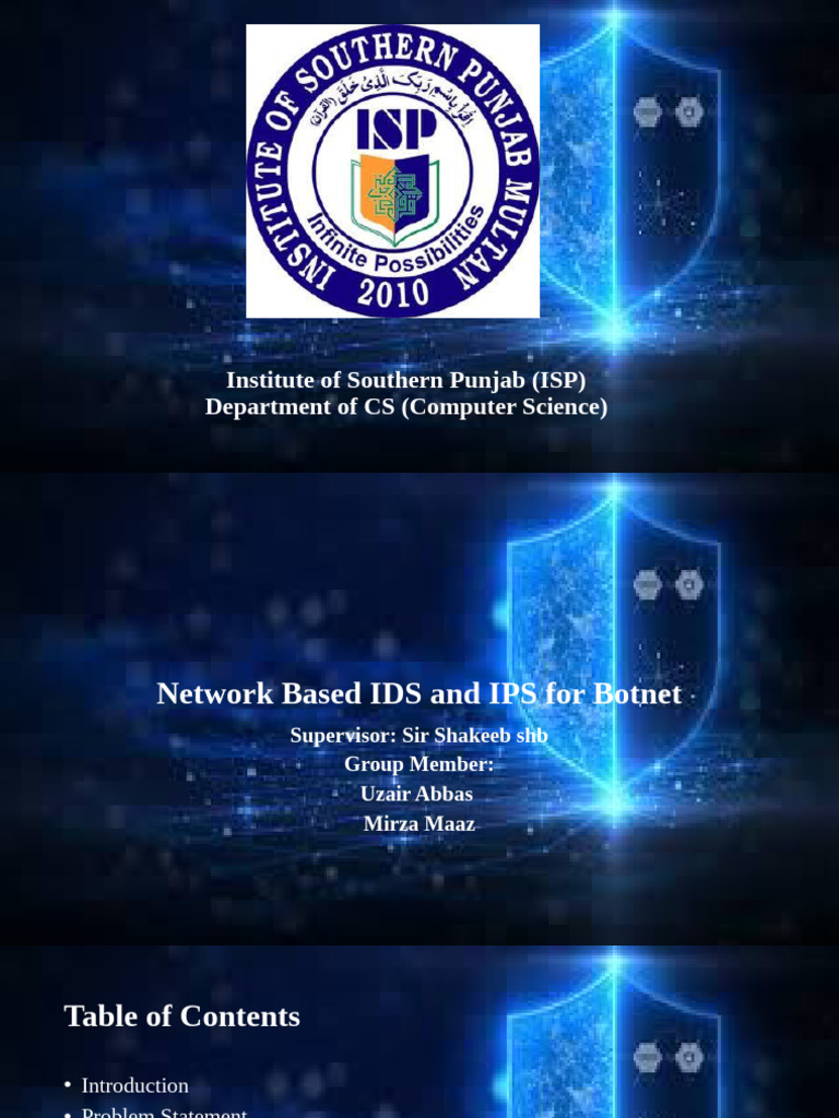 Project Presentation FYP | PDF | Computer Network | Computing