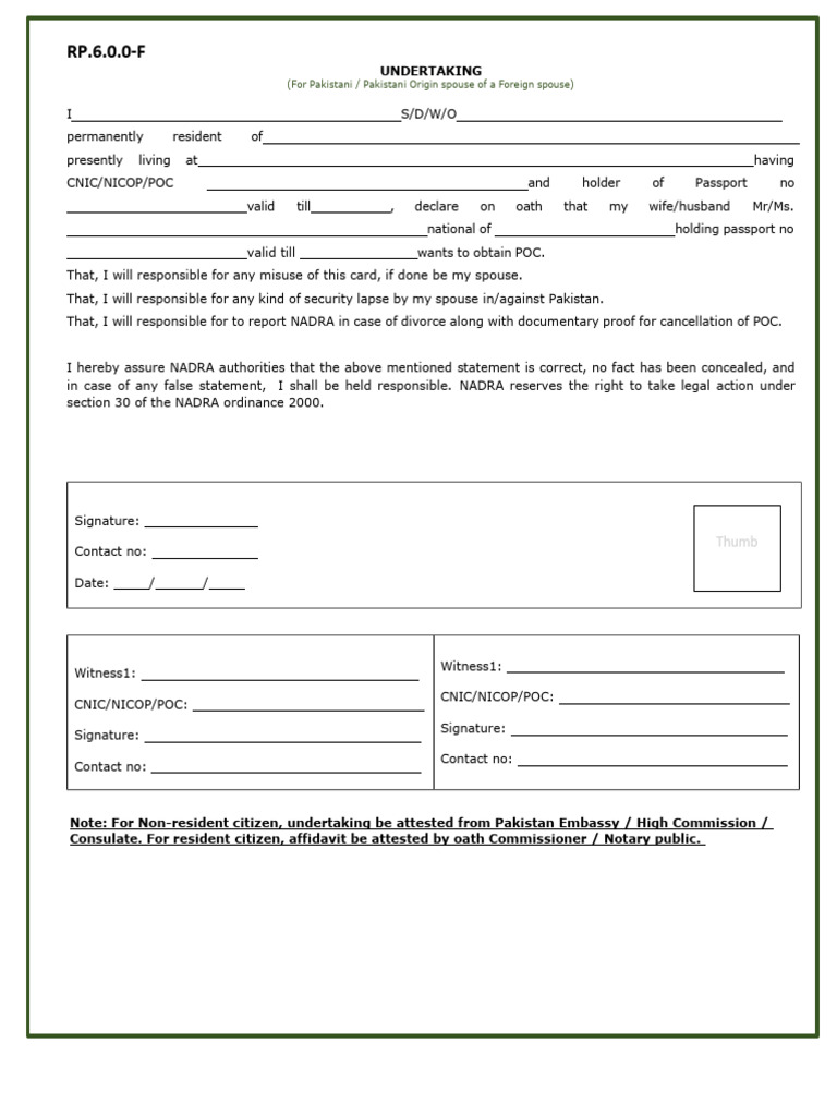 Affidavit For Spouse Base POC Spouse Is Alive | PDF