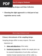 Daubenmire Method for Vegetation Analysis | PDF | Student's T Test ...