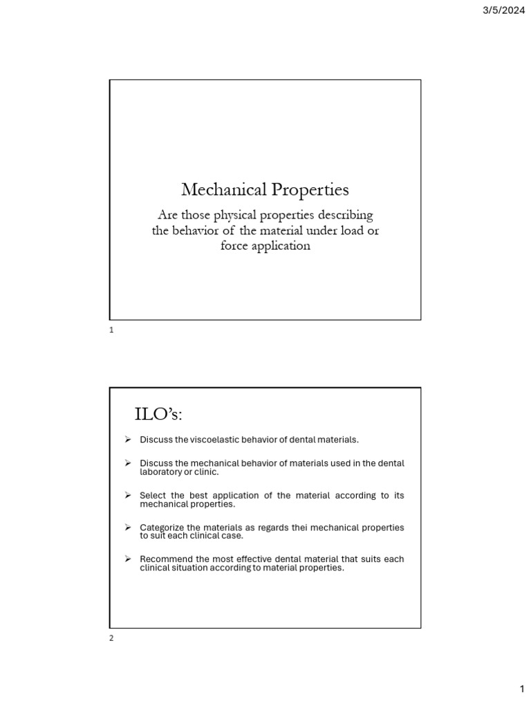 SU - Mechanical Part 1-24 | PDF | Deformation (Engineering) | Young's ...