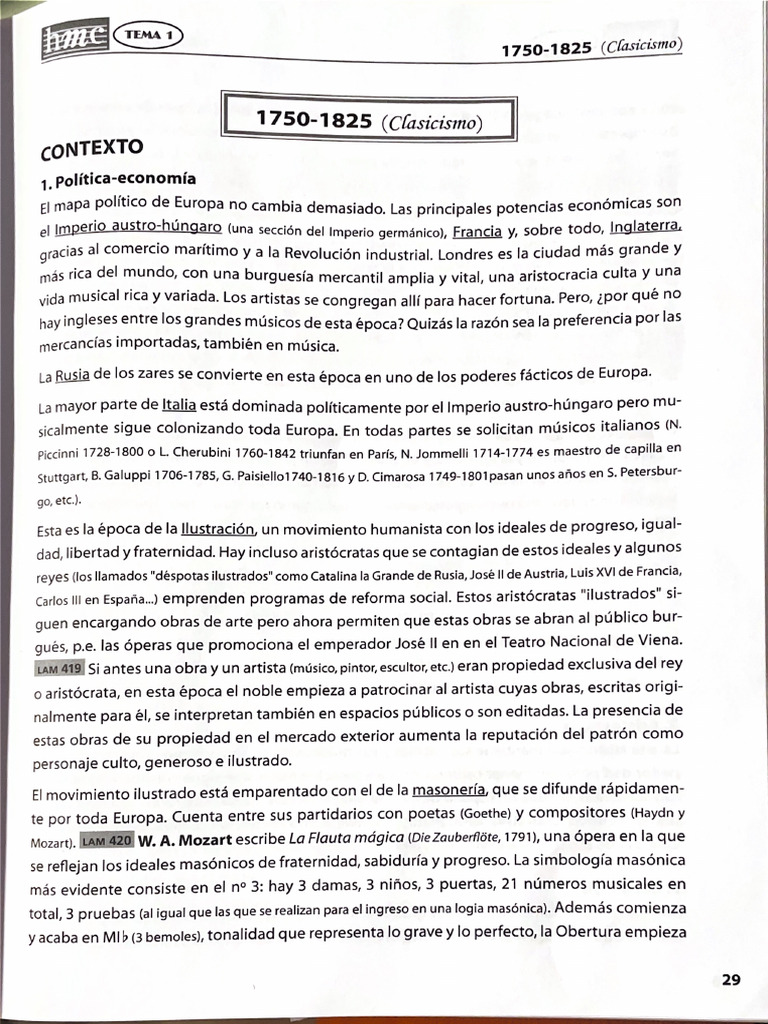 Clasicismo Historia | PDF