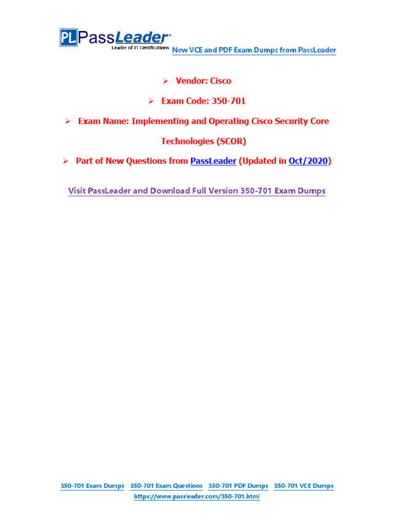 701 SCOR Exam | PDF | Firewall (Computing) | Proxy Server