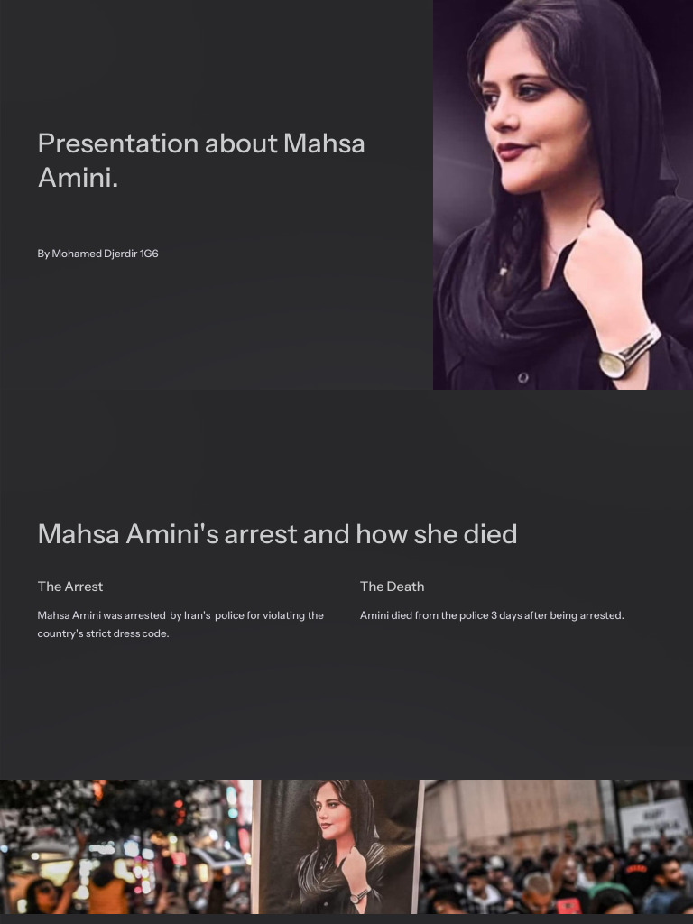 Mahsa Amini For Mondayyy | PDF