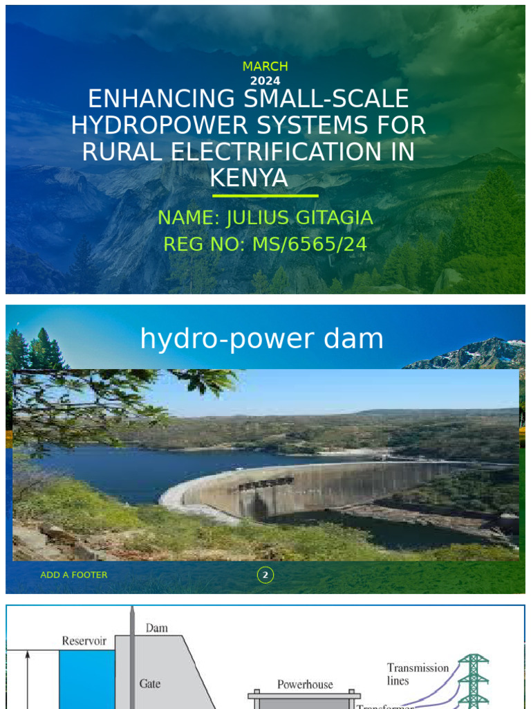 Enhancing Small-Scale Hydropower Systems For Rural Electrification in ...