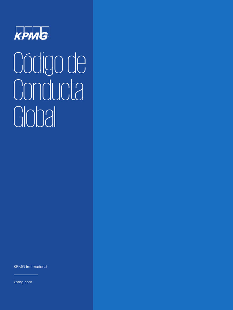 Código de Conducta de KPMG | PDF | Comportamiento | Marca comercial