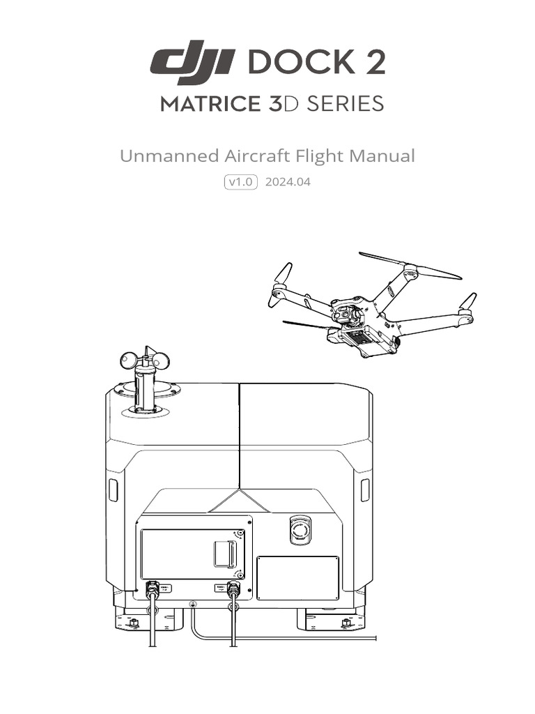 DJI Dock 2 User Manual V1.0 EN | PDF | Camera | Thermography