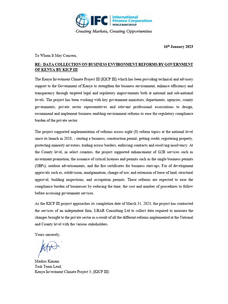 Data Collection Letter of Request - Signed - 20230116 | PDF