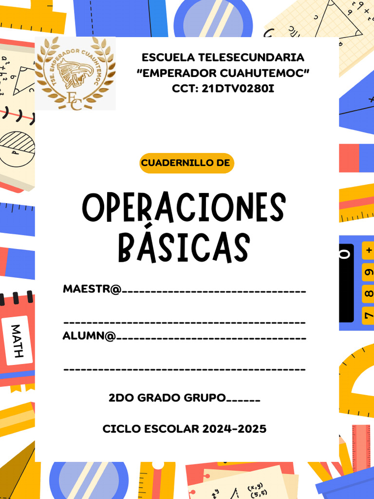 Cuadernillo Operaciones Básicas 2do | PDF