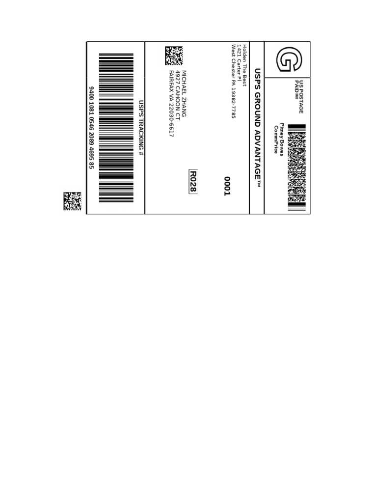 USPS Ground Advantage Tracking Info | PDF