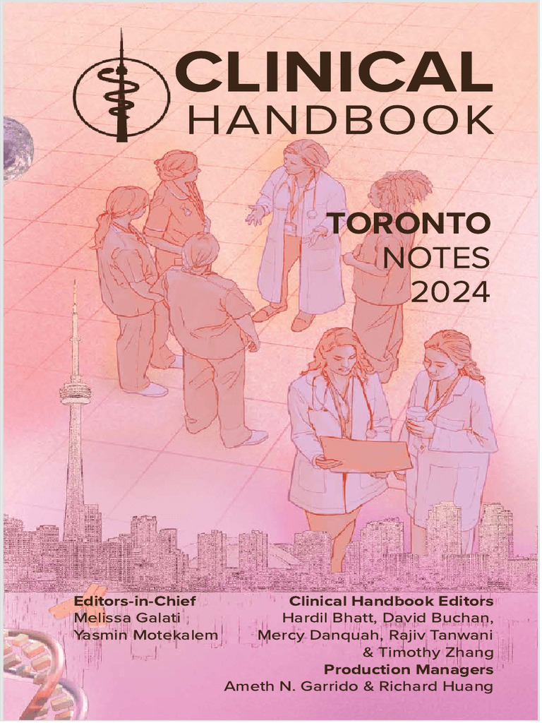 Toronto Notes Clinical Handbook 2024 | PDF | Kidney Disease | Childbirth