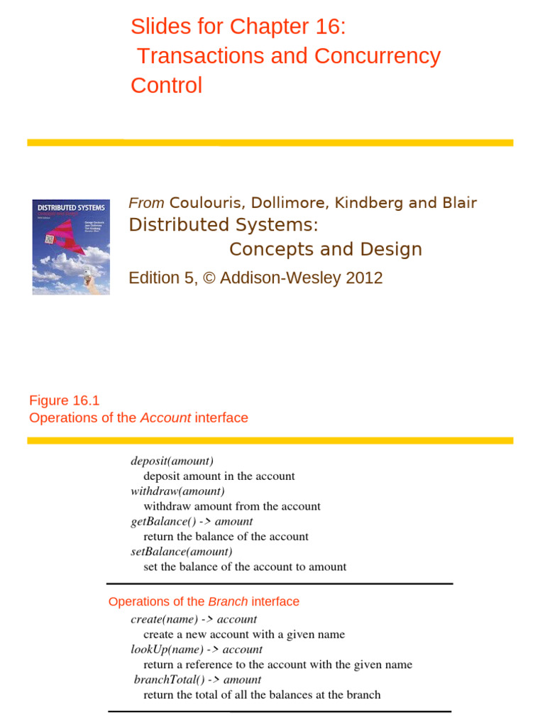 16 Transactions And Concurrency Control Pdf Computing Concurrency 1187