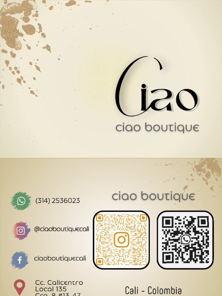Ciao Tarjetas | PDF