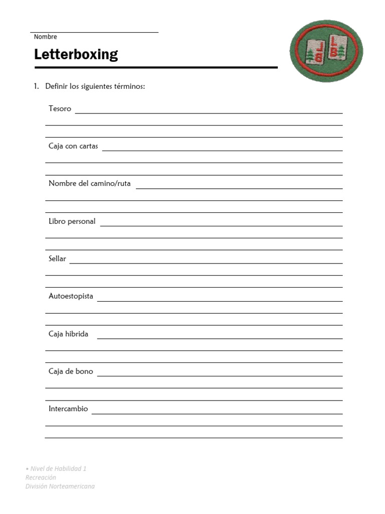 Letterboxing | PDF