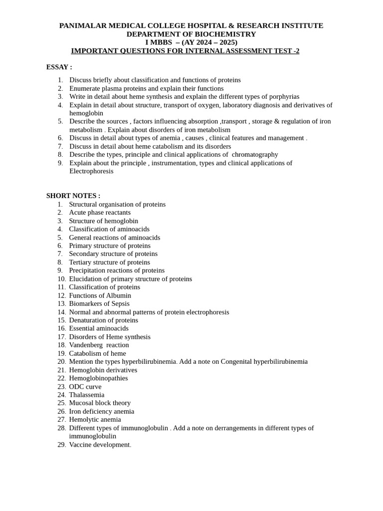Ia Questions New | PDF