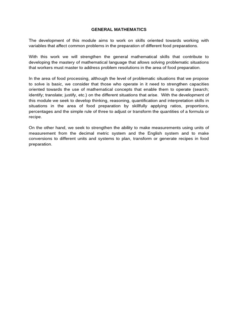 General Mathematics Pdf Ounce Volume