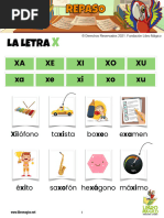 Palabras y oraciones con xa, xe, xi, xo, xu | PDF | Libros para ...