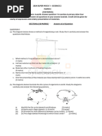 Year 2 Exam Paper 2023 NEW | PDF | Cognitive Science