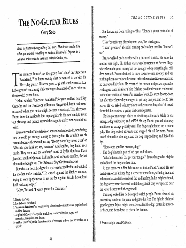 NO Guitar Blues | PDF