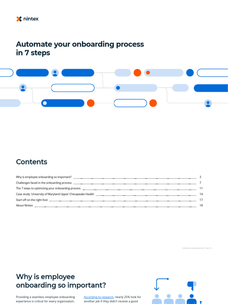 7 Steps to Automate Onboarding Process | PDF | Automation | Employee ...