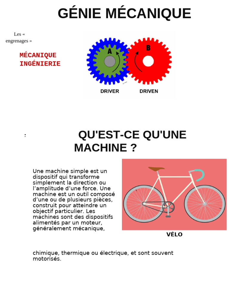 Ingénierie Mécanique : Concepts et Carrières | PDF | Robotique | Church ...