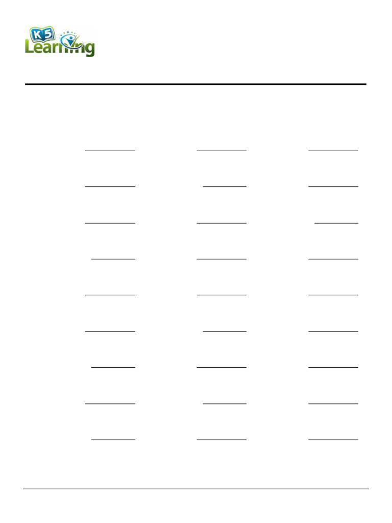 Grade 3 Multiplication Worksheet - Multiplication Tables - 2 & 3 | PDF