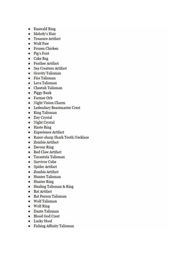 Random List | PDF