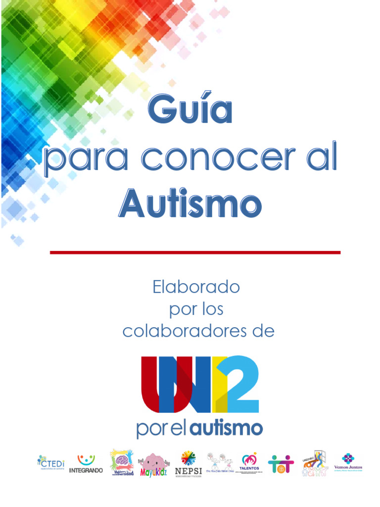 Unidos Por El Autismo - Guía para Conocer Al Autismo | PDF | Espectro ...