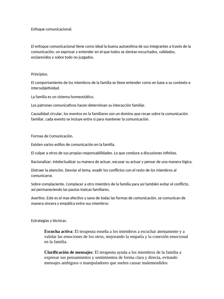 Enfoque Comunicativo | PDF