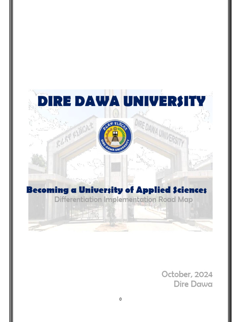 Applied Sciences Shift at Dire Dawa | PDF | University | Curriculum