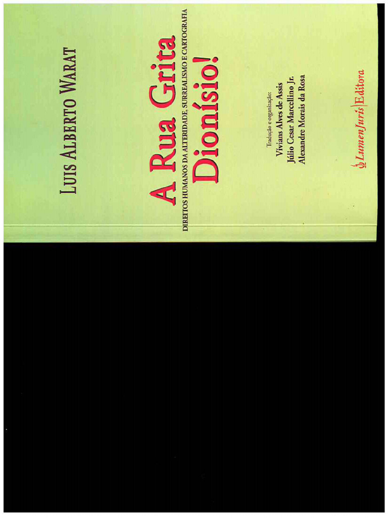 A_RUA_GRITA_DIONISIO | PDF
