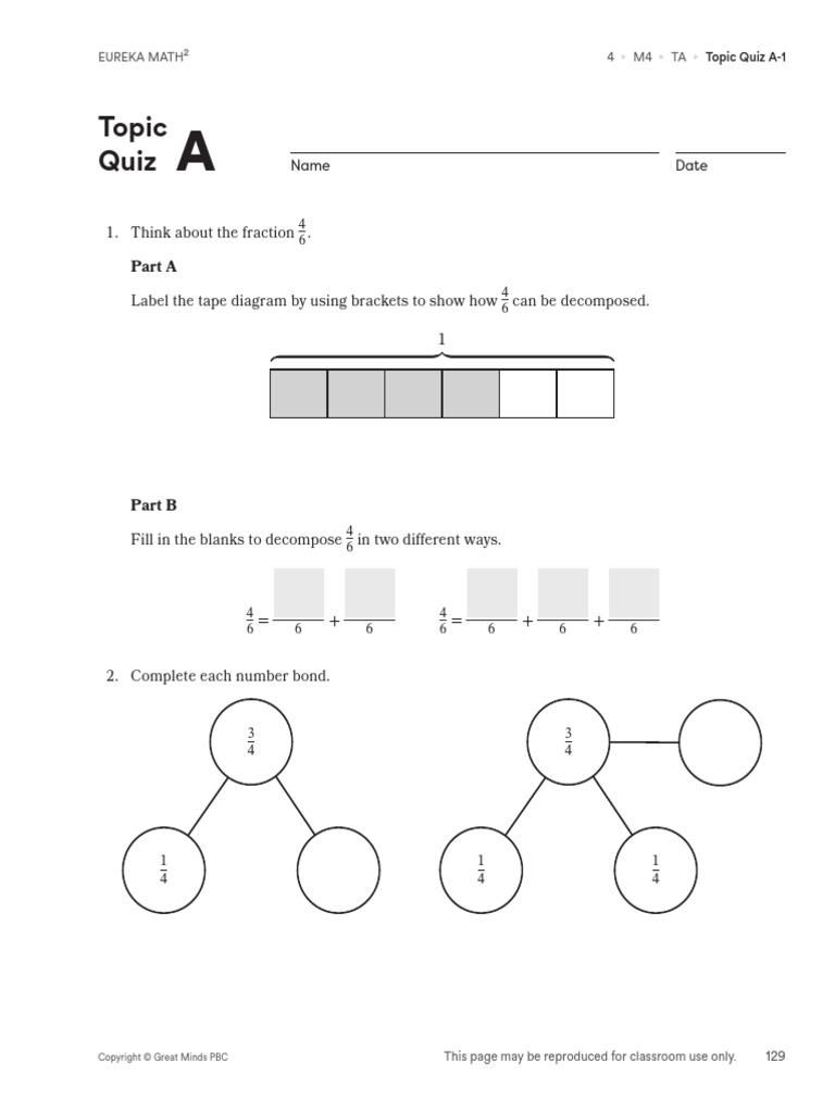 EM2 G4 M4 TA TopicQuiz1 | PDF