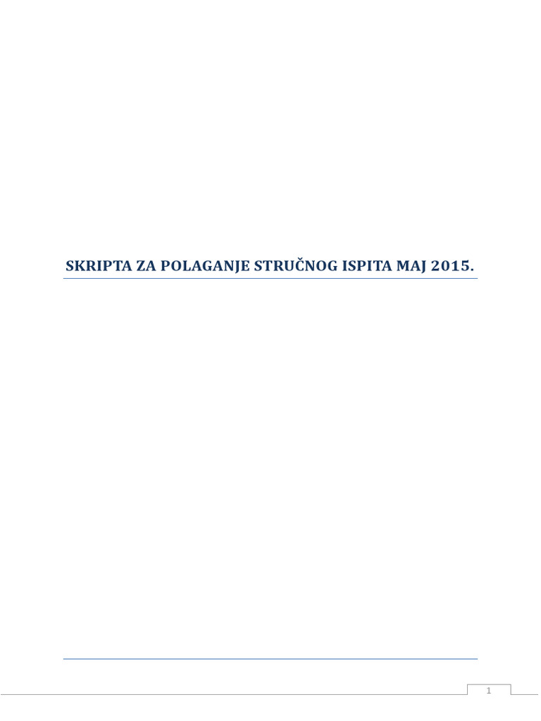 Strucni Skripta Naida | PDF
