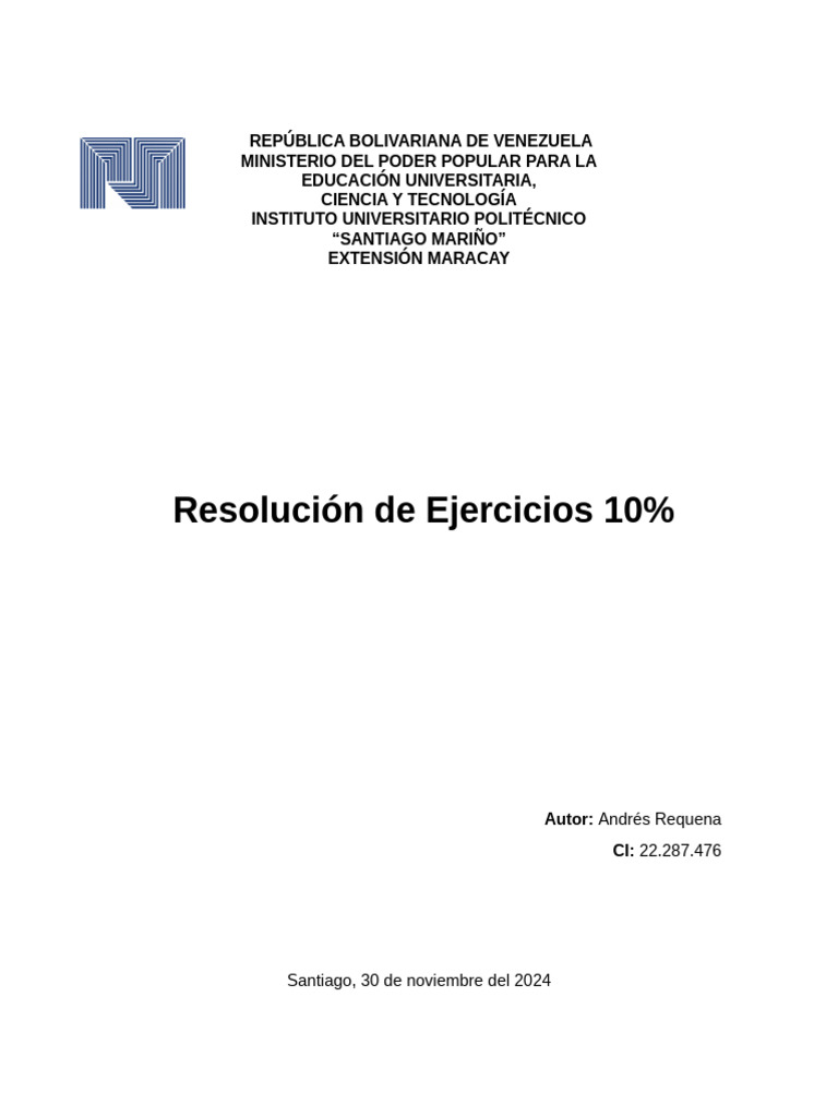 Resolución de Ejercicios en Python | PDF
