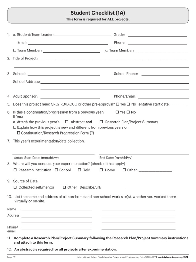 Copy of 1A-Student-Checklist.pdf _ Schoology | PDF