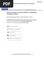 The Structured Assessment of Violence Risk in Youth (SAVRY) - 2021 ...