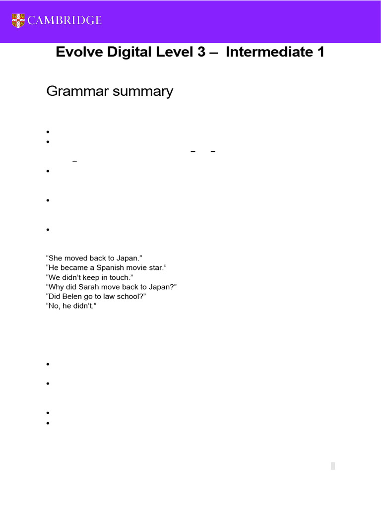 Unit 5 - I1 - Grammar | PDF