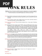 Tock Rules | PDF | Leisure Activities | Consumer Goods