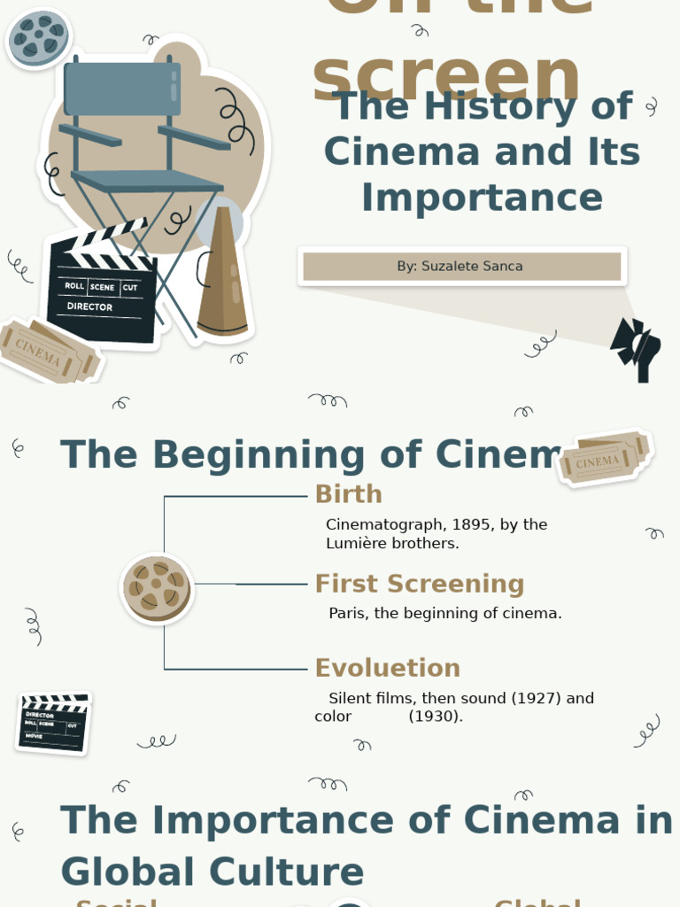Film Script Project Proposal Infographics by Slidesgo | PDF