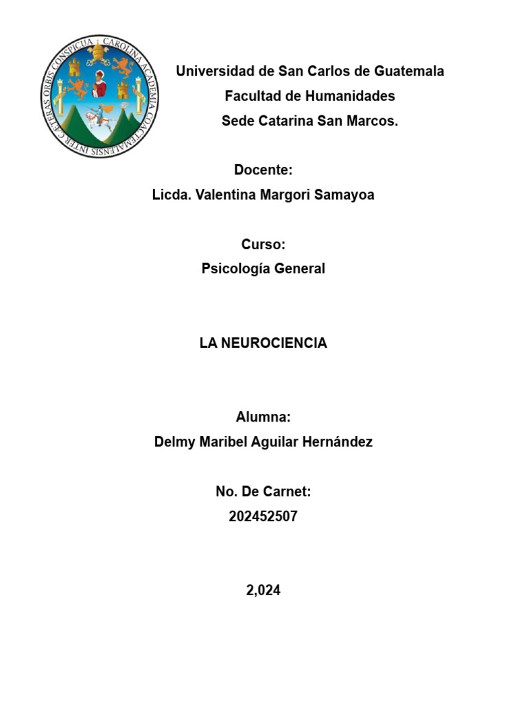 Introducción a la Neurociencia | PDF | Neurociencia | Cerebro