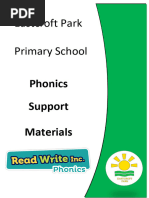 RWI Phonics: Speed Sounds Set 3 | PDF
