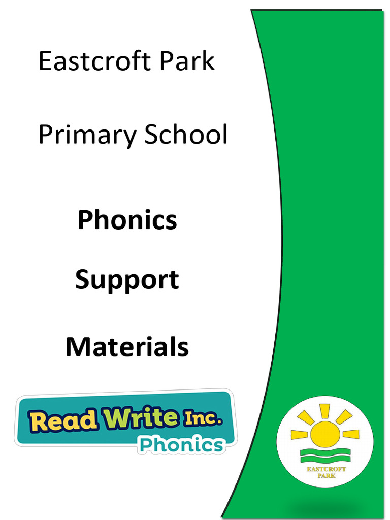 Phonics Support Materials for Parents | PDF | Phonics | Reading (Process)