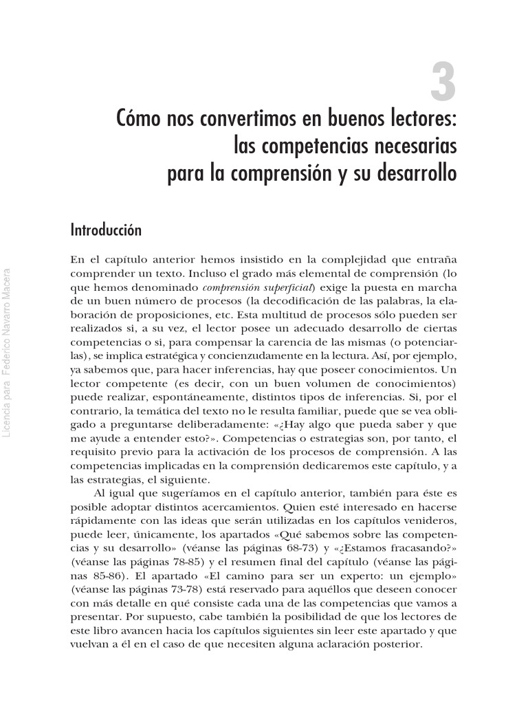 Como Nos Convertimos en Buenos Lectores | PDF | Comprensión lectora ...