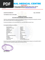 Medical Report Format | PDF