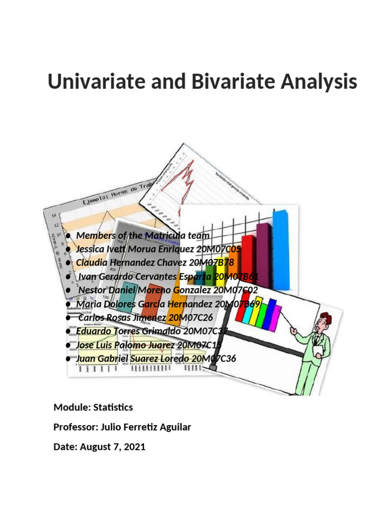 Univariate and Bivariate Analysis. | PDF | Regression Analysis | Dependent And Independent Variables