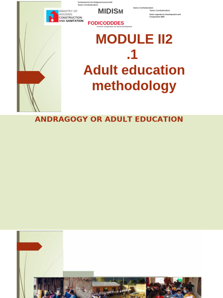 Adult Education Methodology | PDF | Learning | Adult Education