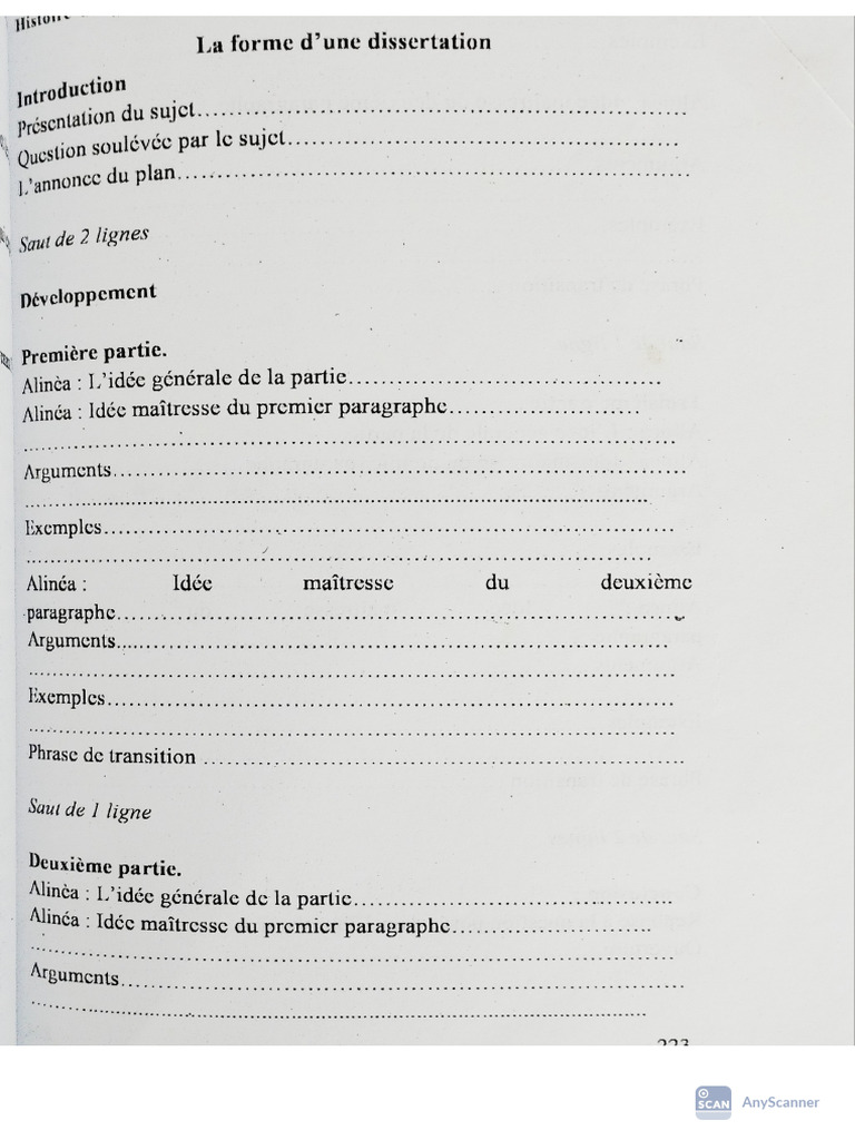 Forme d'une dissertation | PDF