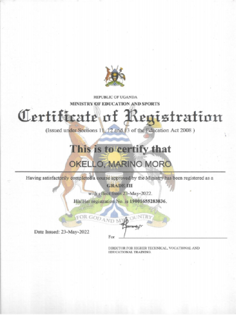 Okello, Marino Moro. | PDF