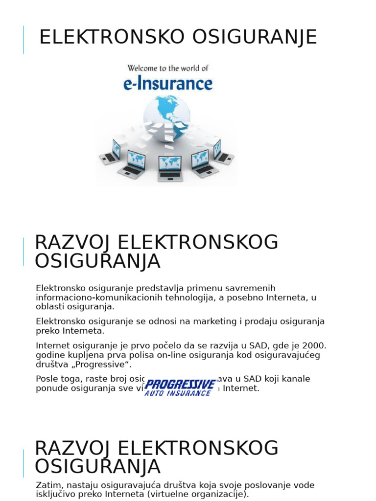 EP 2019 E Osiguranje | PDF