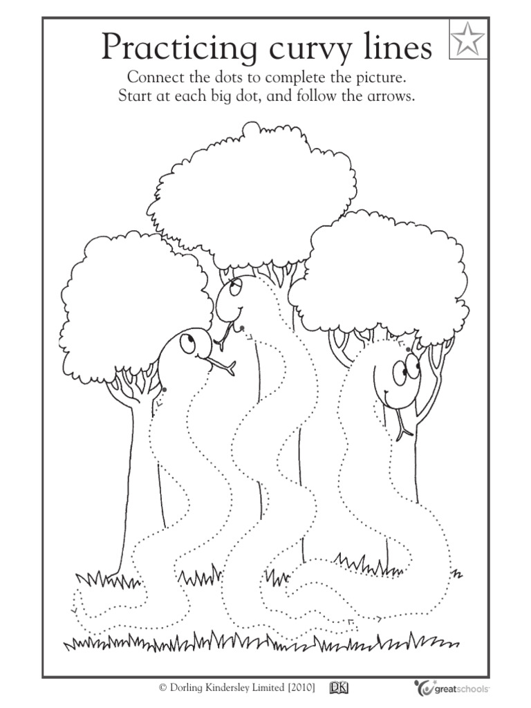 Deseneaza Dupa Linia Punctata | PDF