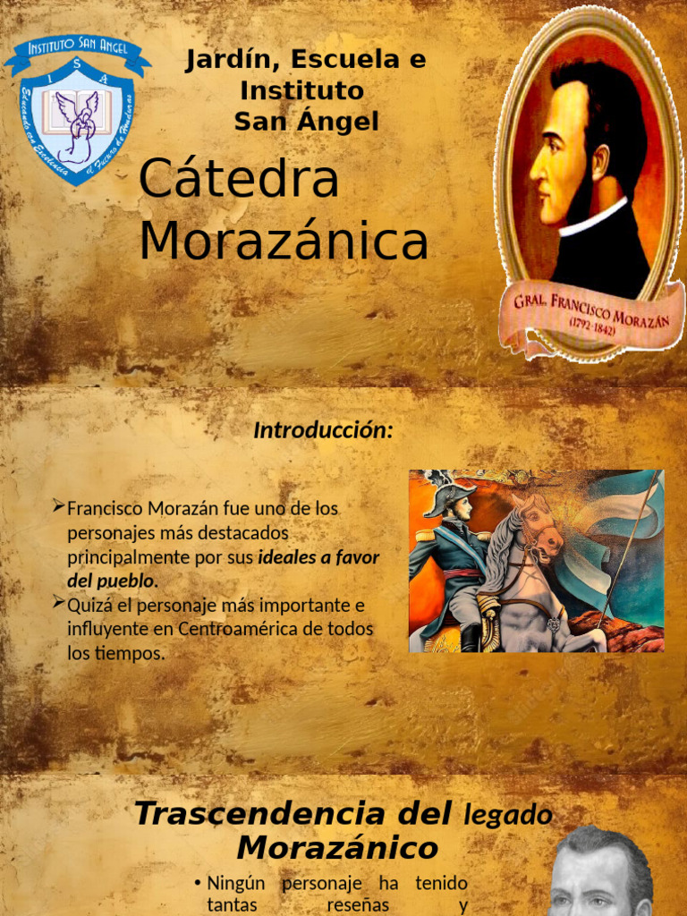 Catedra Morazanica 2024 | PDF | Honduras | Napoleón